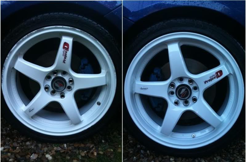 Lenso d1r White with Tyres. | The Lot - Cars | Ford Fiesta ST