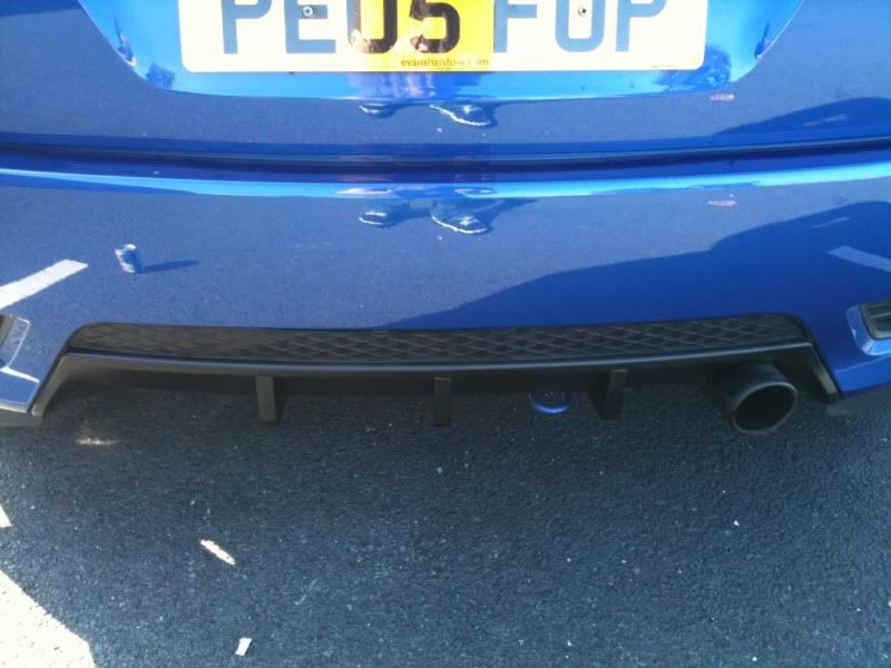 New diffuser | Mk6 Fiesta ST Performance / Tuning / Modifications ...